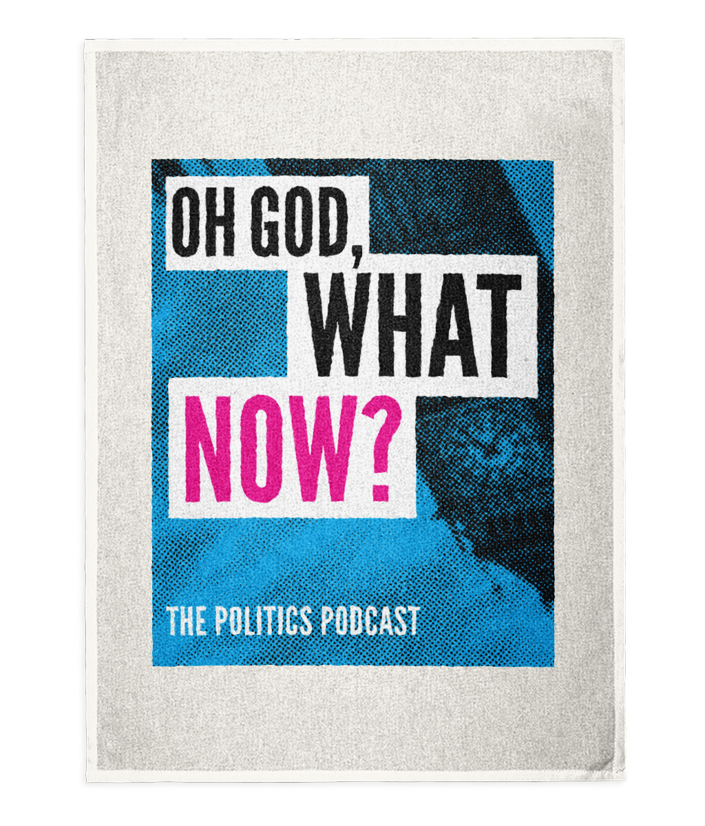 Oh God, What Now? - Official Logo - tea towel – PodMarket